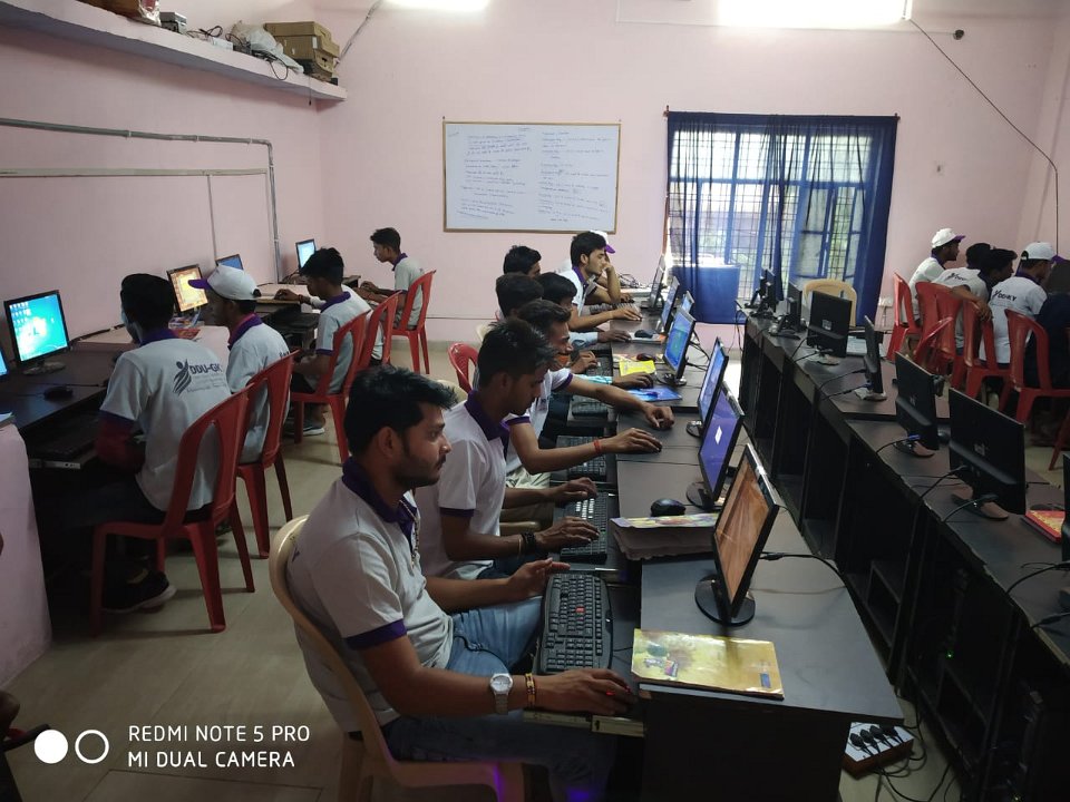 Skilled India Started DDU-GKY project training centre at Jhansi.